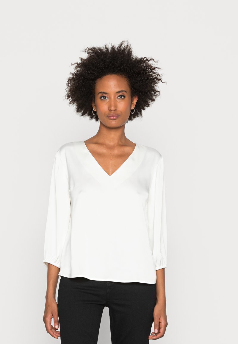 Anna Field Blouse - off white/off-white - Zalando.co.uk