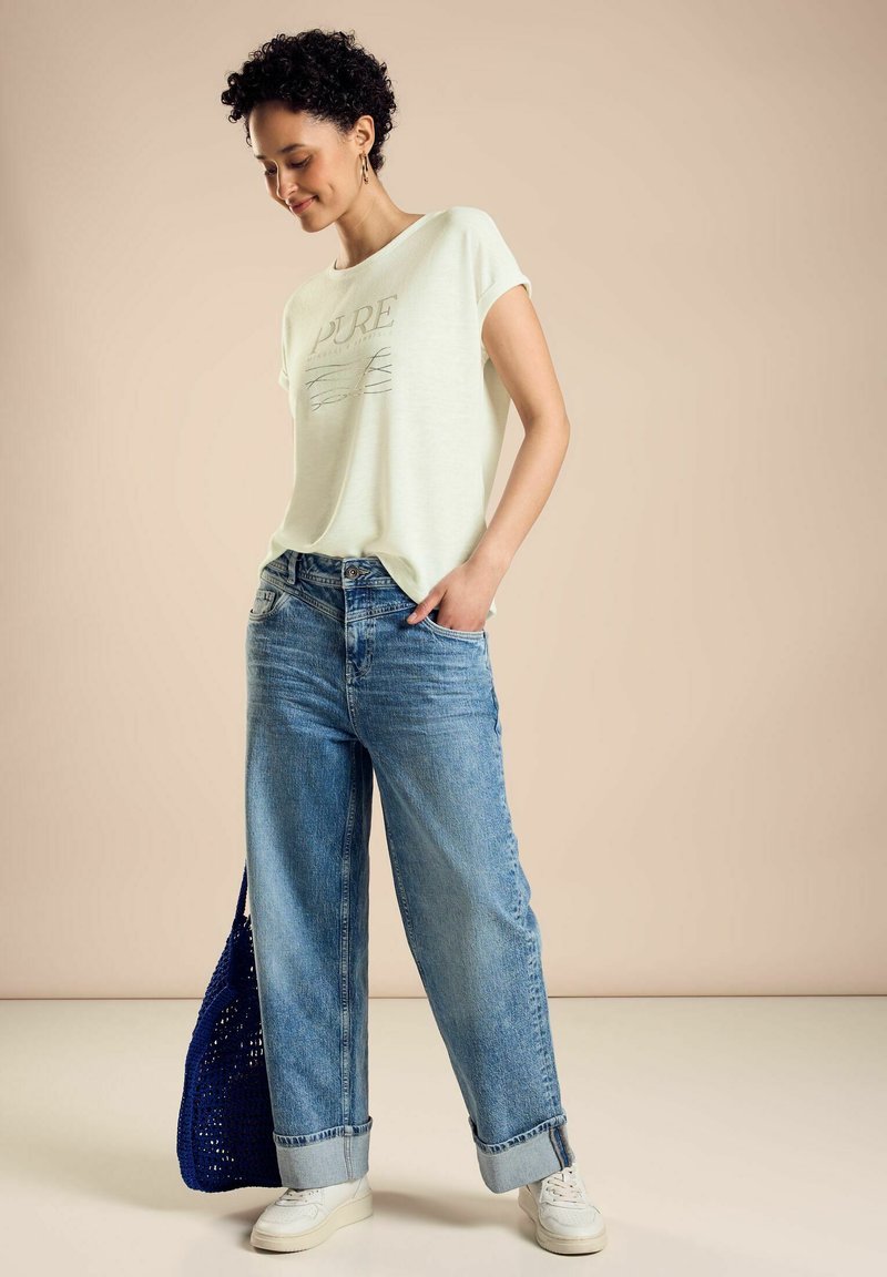 Street One T-shirt imprimé - weiß/écru - ZALANDO.FR