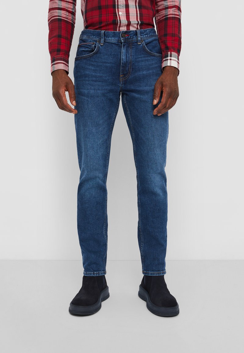 Tommy Hilfiger STRAIGHT DENTON - Jeans straight leg - rouse indigo ...