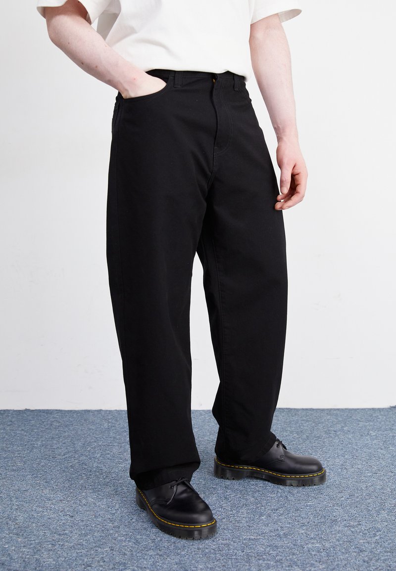 Carhartt WIP LANDON PANT - Baggy Jeans - black rinsed/black - Zalando.ie