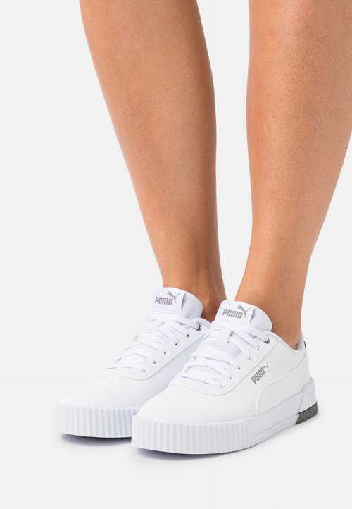 Puma SMASH - Sneaker low - white/black/weiß - Zalando.ch