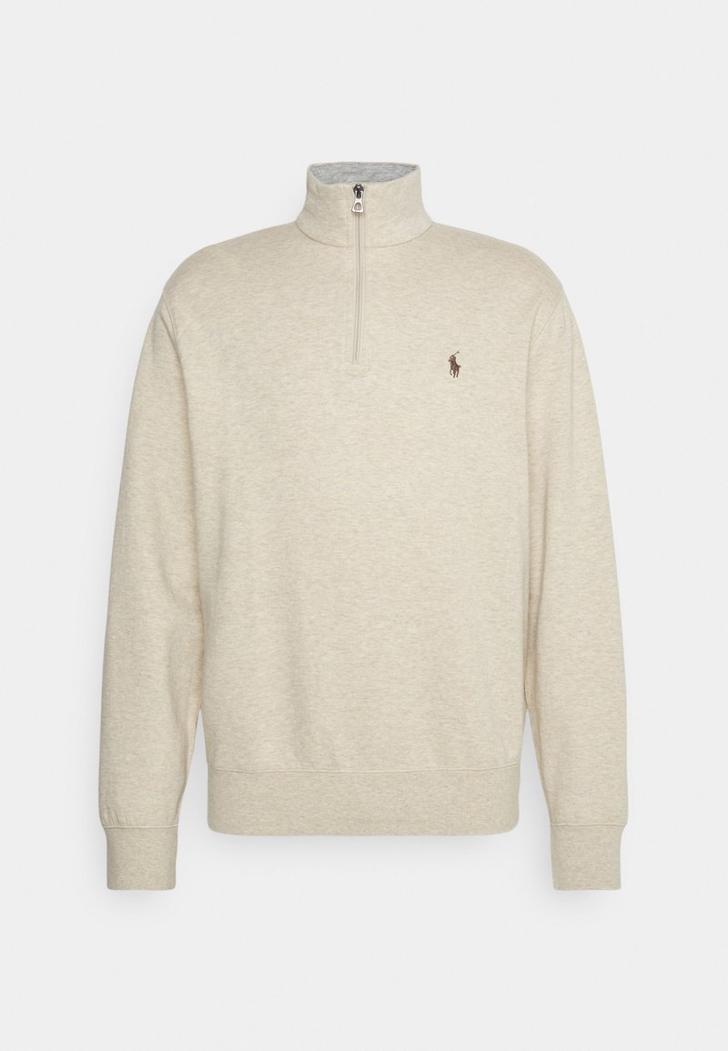 Polo Ralph Lauren LONG SLEEVE - Long sleeved top - expedition dune heather/off-white - Zalando.ie