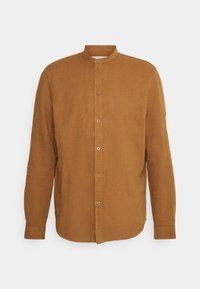 Pier One SHIRT-LINEN BLEND - Shirt - brown - Zalando.co.uk