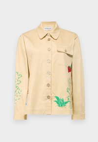 Helmstedt KARLA SHIRT - Button-down blouse - brown/light brown - Zalando.ie