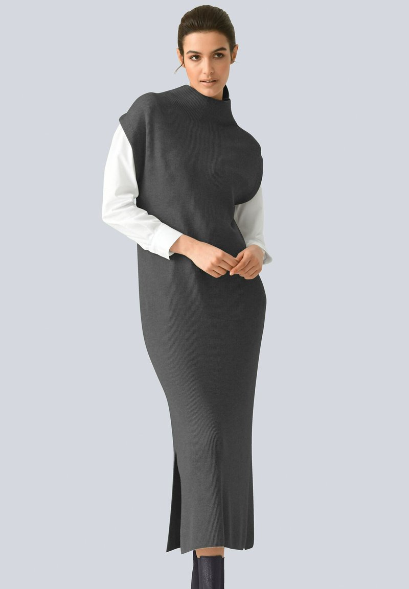 Alba Moda Jumper dress - anthrazit/anthracite - Zalando.de