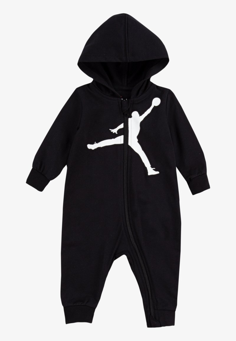 Jordan JUMPMAN HOODED COVERALL - Jumpsuit - black - Zalando.co.uk