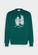 Makia LUNGS - Sweatshirt - emerald green/tanne - Zalando.ch