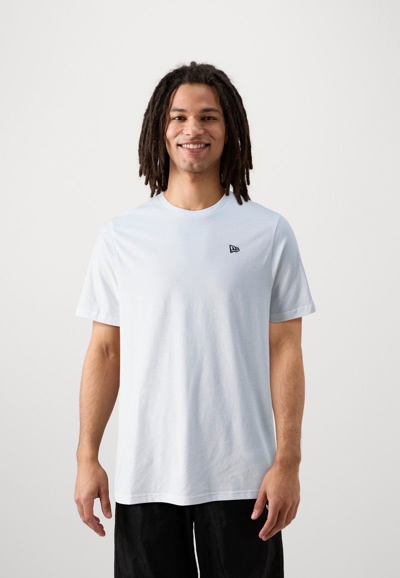 New Era ESSENTIALS TEE - Tricou basic - white/alb - Zalando.ro