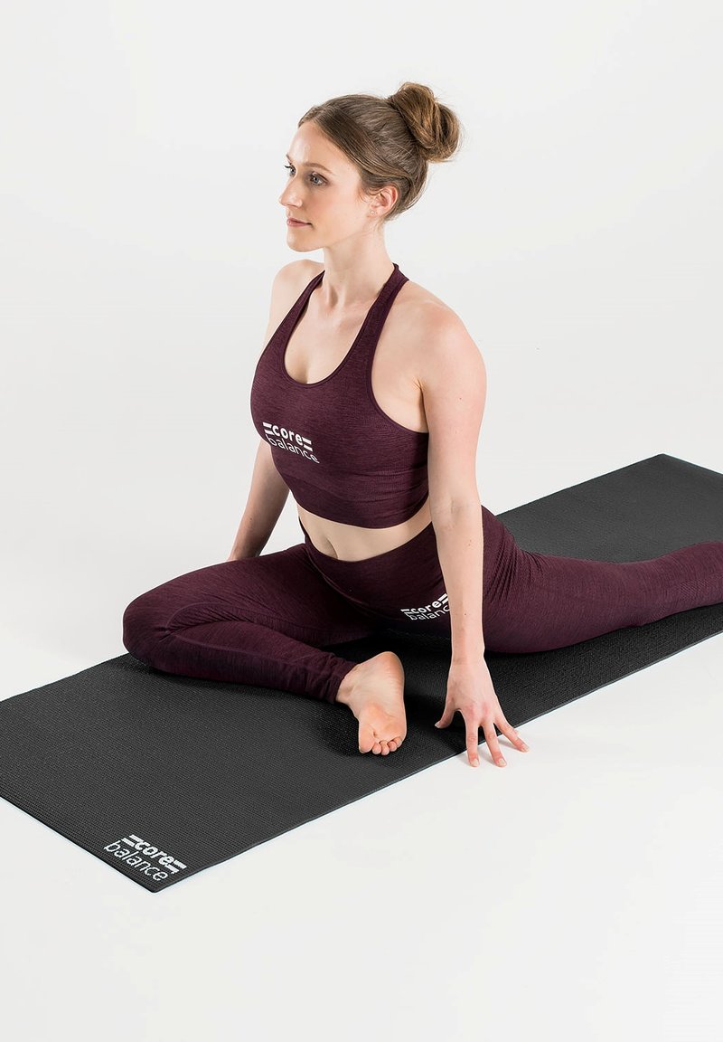 Core Balance YOGA MAT - FOAM 6MM - Fitness/yoga - black/negro - Zalando.es