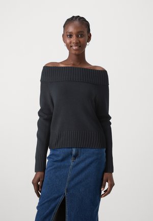 Cache Cache MIT BARDOT-AUSSCHNITT - Jersey de punto - noir/negro ...