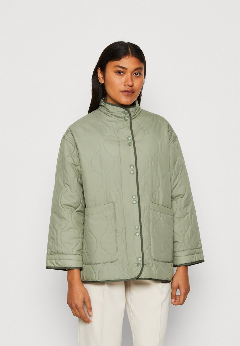 b.young ANAKA JACKET - Lett jakke - sea spray mix/khaki - Zalando.no