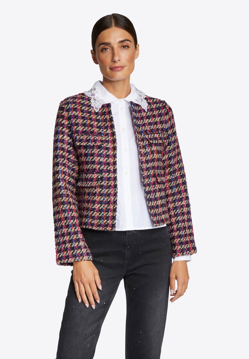Rich & Royal BOUCLÉ-MIT - Chaqueta de punto - original/multicolor ...