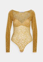 Underprotection ROSIE BODYSTOCKING - Body - mustard/gold-coloured - Zalando