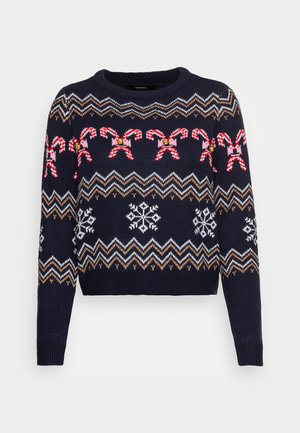 Vero Moda VMICELAND XMAS - Strickpullover - chinese red/rot - Zalando.ch