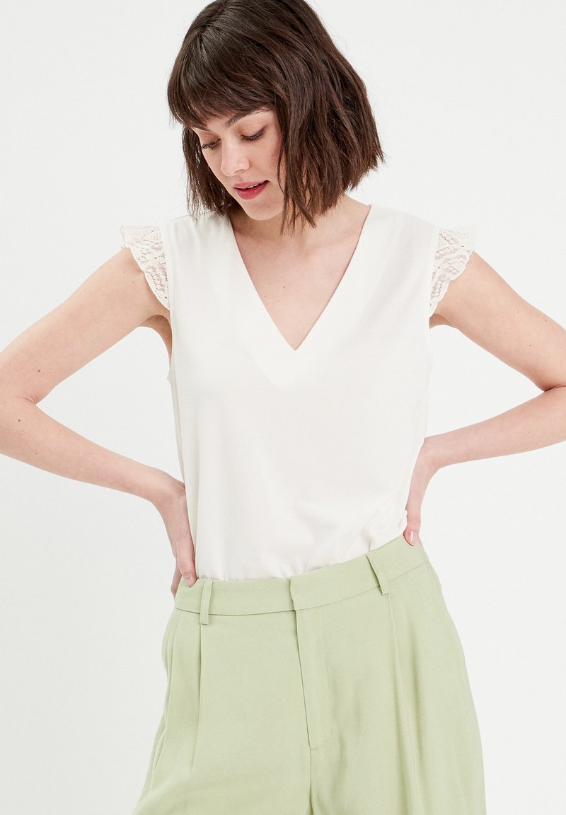 Cache Cache Blusa - ecru/crema - Zalando.es