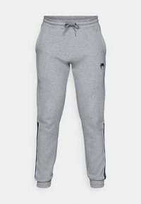 Venum CONTENDER JOGGERS - Tracksuit bottoms - heather grey/black/grey ...