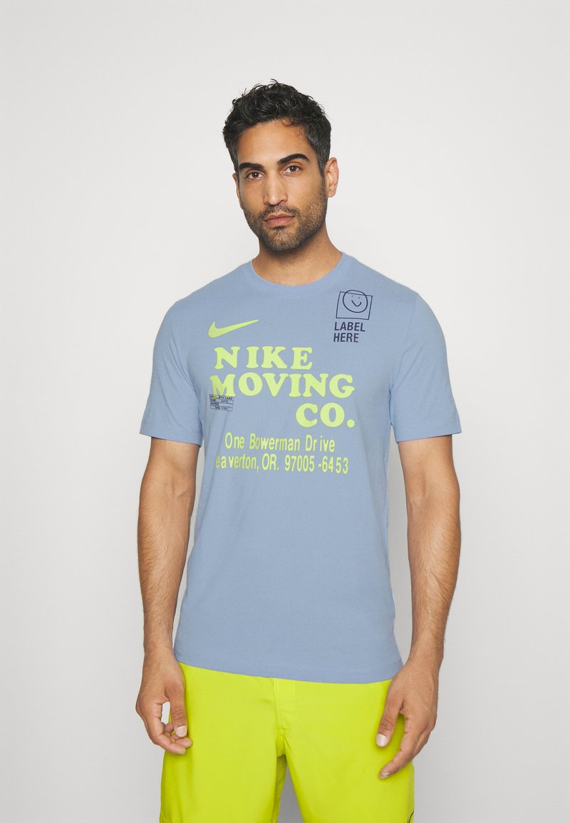 Nike Performance TEE - Triko s potiskem - cobalt bliss/modrá - Zalando.cz