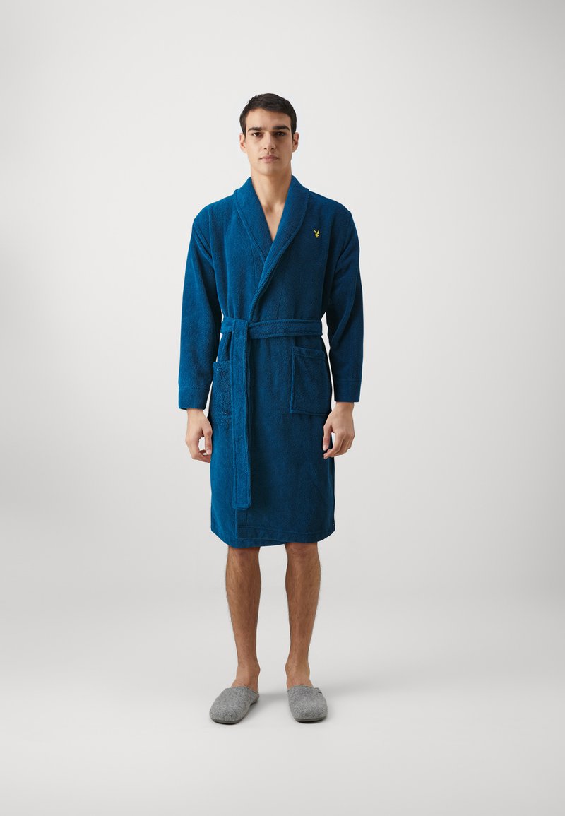 Lyle & Scott LUCAS - Dressing gown - sailor blue/dark blue - Zalando.co.uk
