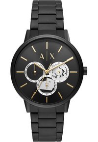 Armani Exchange Ure - black stainless steel/sort - Zalando.dk
