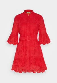 Farm Rio MINI DRESS - Robe chemise - red/rouge - ZALANDO.FR