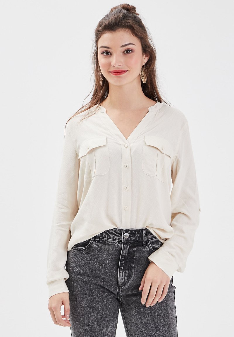 Cache Cache Blusa - ecru/crema - Zalando.es