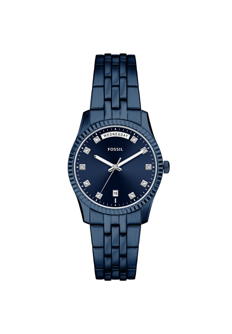Fossil FOSSIL WOMEN TRADITIONAL WATCHES SCARLETTE - Klocka - blue/blå ...
