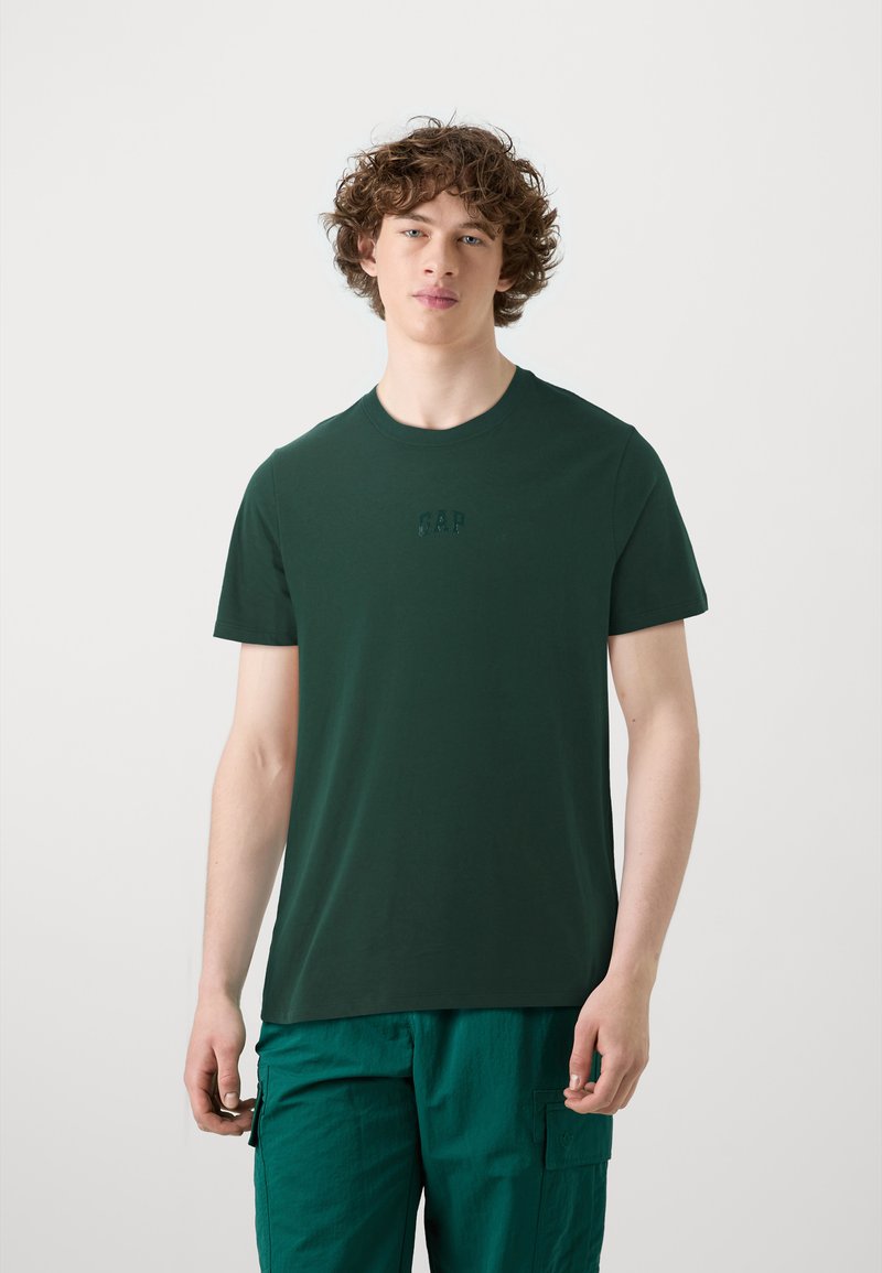 GAP LOGO - Basic T-shirt - essex green/black - Zalando.ie