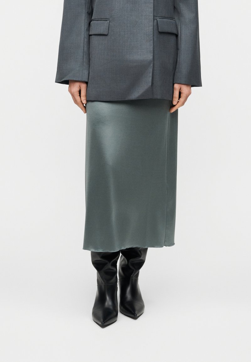 DAY Birger et Mikkelsen MARSHA - A-lijn rok - silver-coloured ...