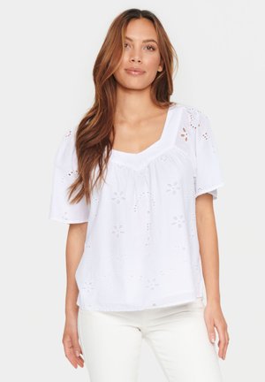 Threadbare THB ASPEN BARDOT - Blusa - white/blanco - Zalando.es