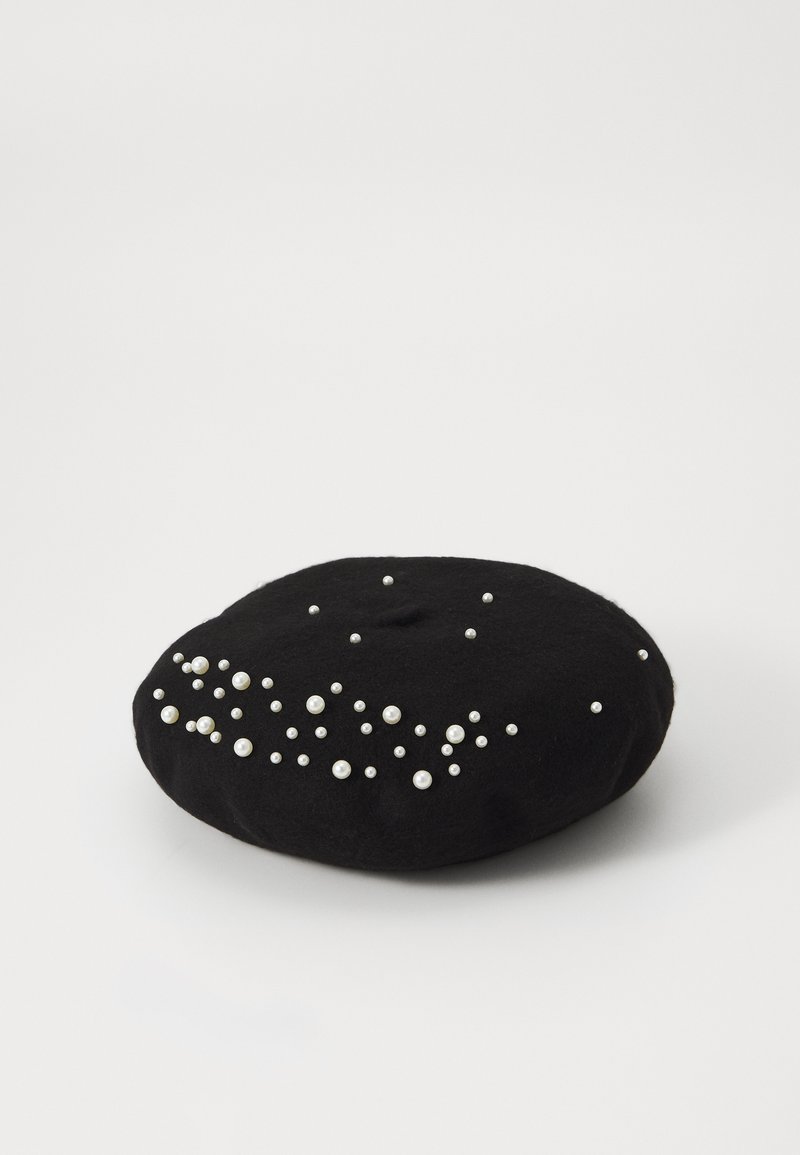 VILA VIELIA BERET - Bonnet - black/noir - ZALANDO.FR