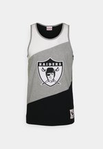 Mitchell & Ness NFL OAKLAND RAIDERS TANK - Top - grey heather/black ...