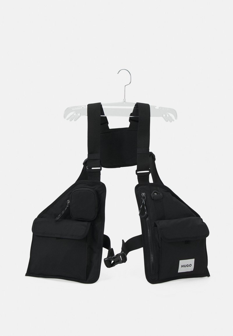 HUGO STREET VESTBAG UNISEX - Riñonera - black/negro - Zalando.es