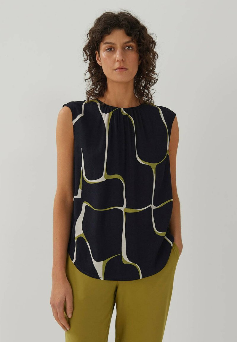 someday. ZACCI BOLD - Blouse - ocean/dark blue - Zalando.de
