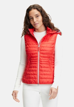 Navahoo KASSIDY - Chaleco - blood red/rojo jaspeado - Zalando.es