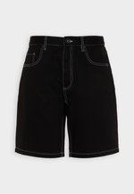 Redefined Rebel RRTOKYO - Denim shorts - black - Zalando.ie