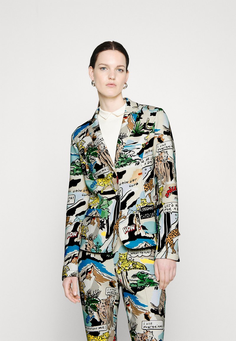 Marc Cain Sacou - deep sea/multicolor - Zalando.ro