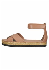 Högl Platforminiai sandalai - almond/Neutrali rusva spalva - Zalando.lt