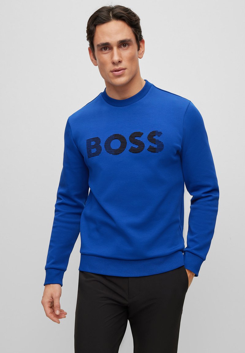BOSS SALBO 1 - Sweatshirt - bright blue/blue - Zalando.de