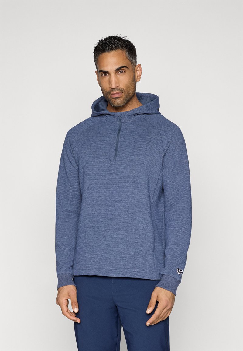 Nike Golf PAR HOODIE - Hoodie - college navy/white/thunder blue/black ...