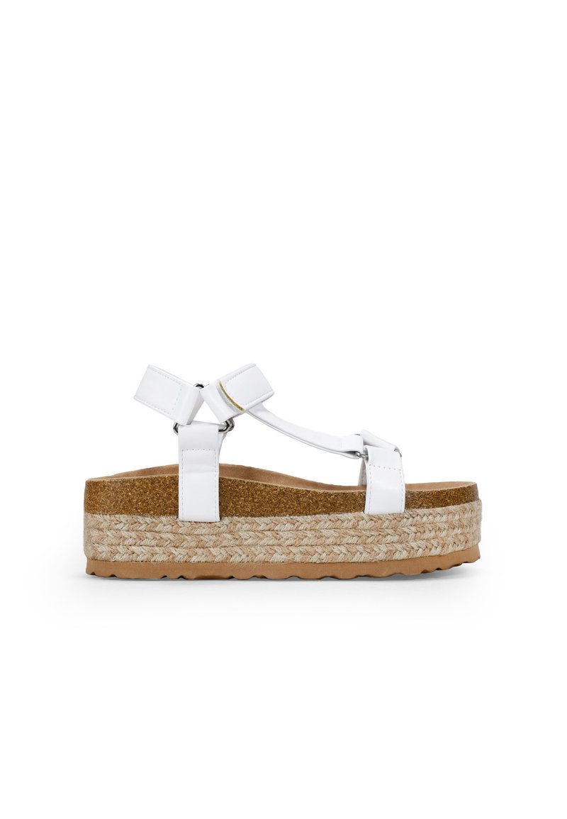 Bosanova CON DE ESPARTO - Sandalias con plataforma - blanco - Zalando.es
