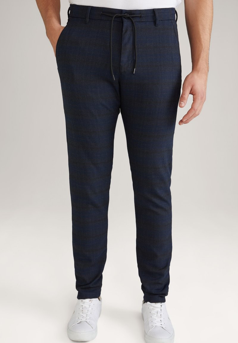 JOOP! Jeans MAXTON - Stoffhose - dunkelblau kariert/dunkelblau - Zalando.de