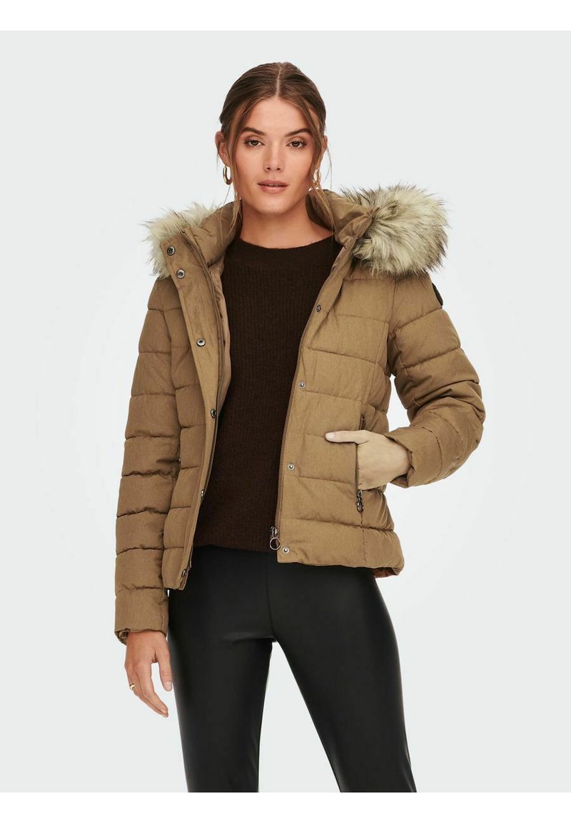 ONLY Winter jacket - toasted coconut/brown - Zalando