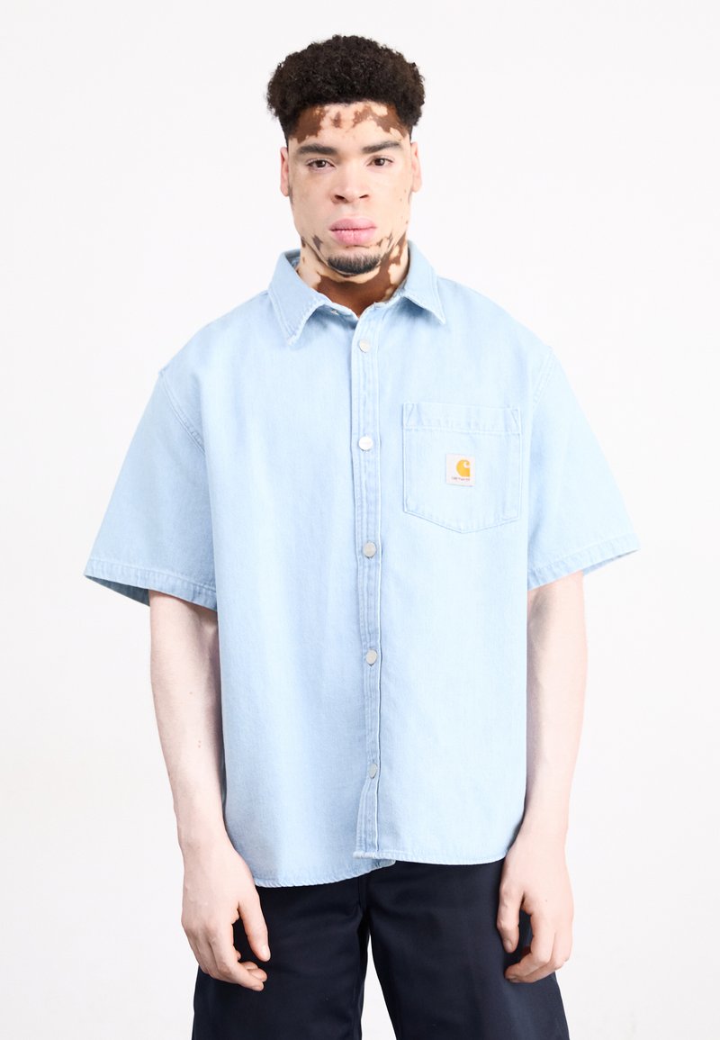 Carhartt WIP ODY - Shirt - blue stone bleached/bleached denim - Zalando.ie