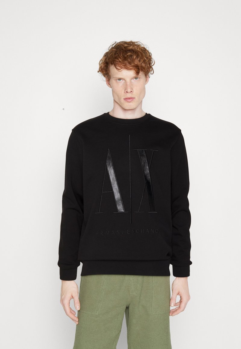 Armani Exchange Sweater - black/zwart - Zalando.be