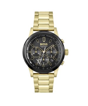 BOSS ENERGY - Chronograph - silver-coloured/gold-coloured/silberfarben ...