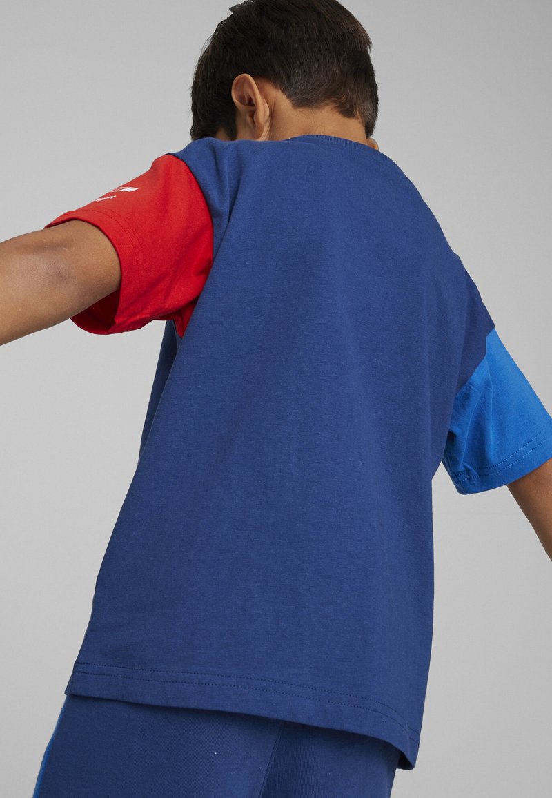 Puma BMW MOTORSPORT UNISEX - Print T-shirt - pro blue m color/blue ...