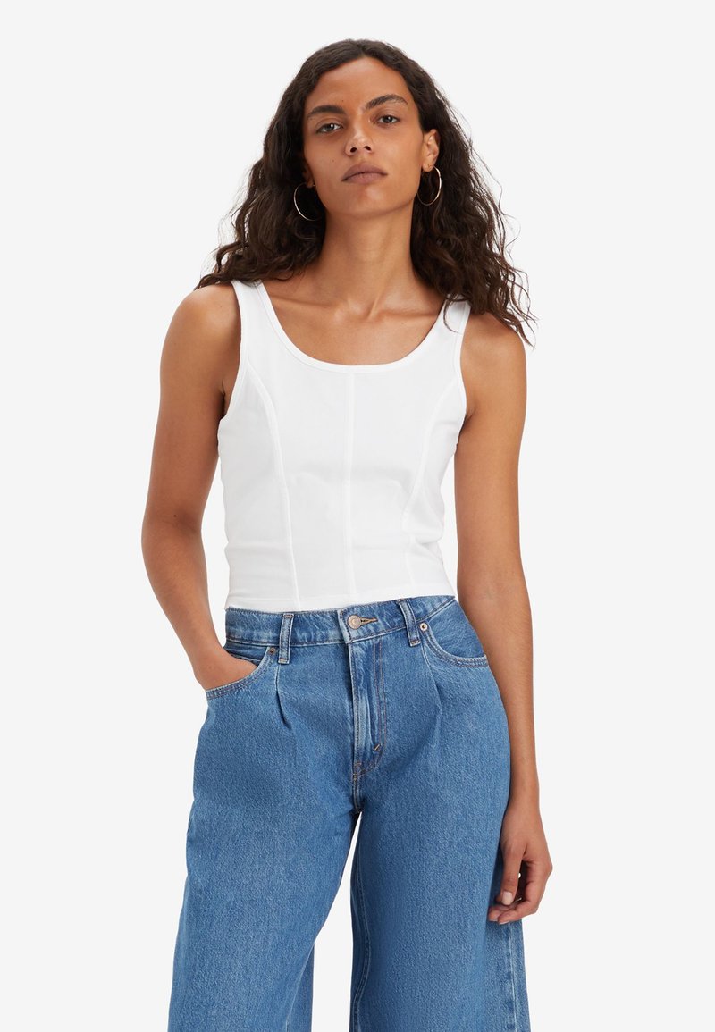 Levi's® MARS - Top/biały - Zalando.pl