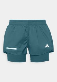 adidas Performance ULTI 2IN1 - Sports shorts - arctic night/lucid lemon ...