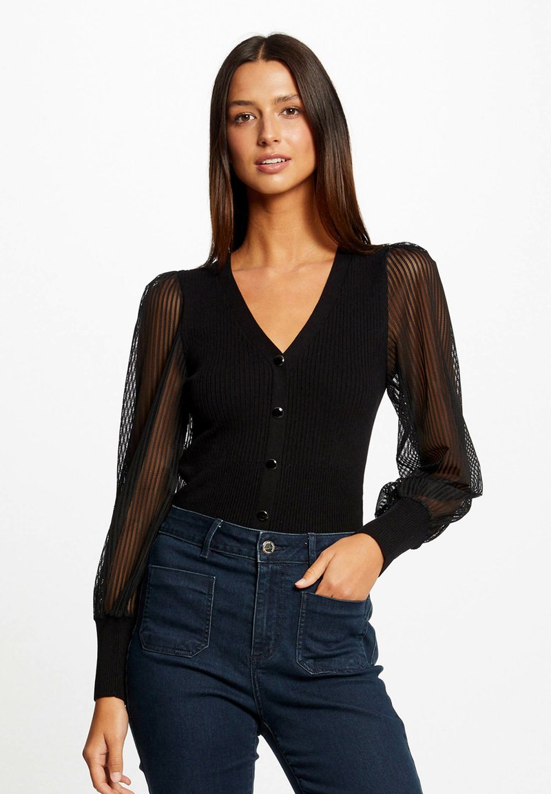 Morgan WITH LONG-SLEEVED - Cardigan - black/nero - Zalando.it