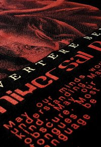 Vertere Berlin UNIVERSAL BODY TALK UNISEX - T-Shirt print - black ...